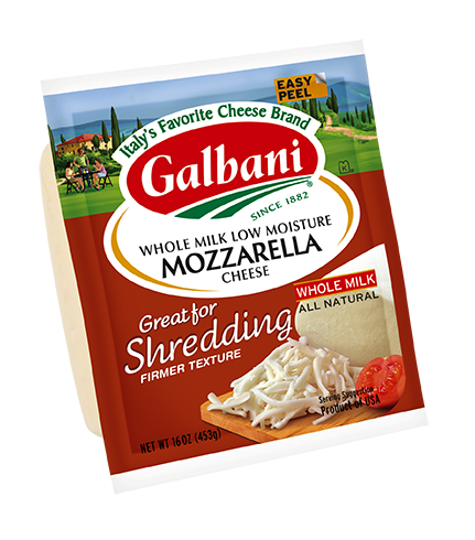 Mozzarella Great for Shredding LM | Galbani Cheese | Authentic Italian ...